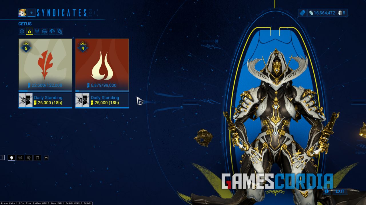 Warframe: Best Cetus Syndicate Farms - Gamescordia